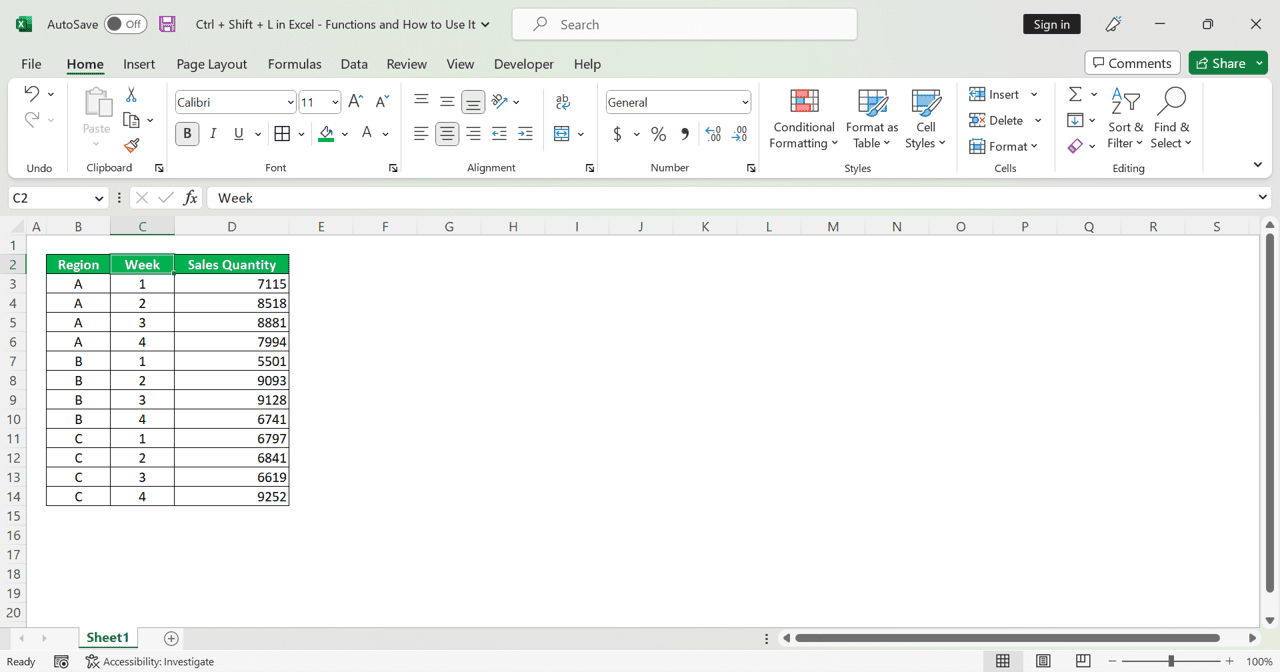 Ctrl Shift L In Excel Functions And How To Use It Compute Expert Ctrl Shift L In Excel Functions And How To Use It Compute Expert